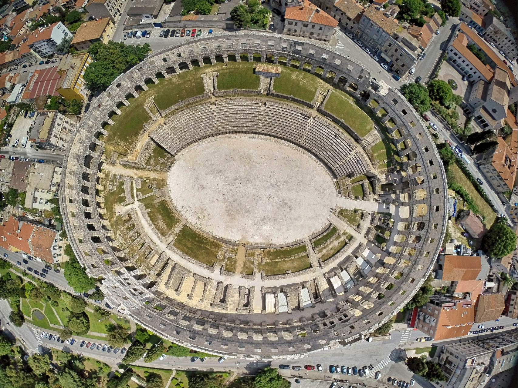 Znamenitosti / Atrakcije - Pula, Istra, Hrvatska